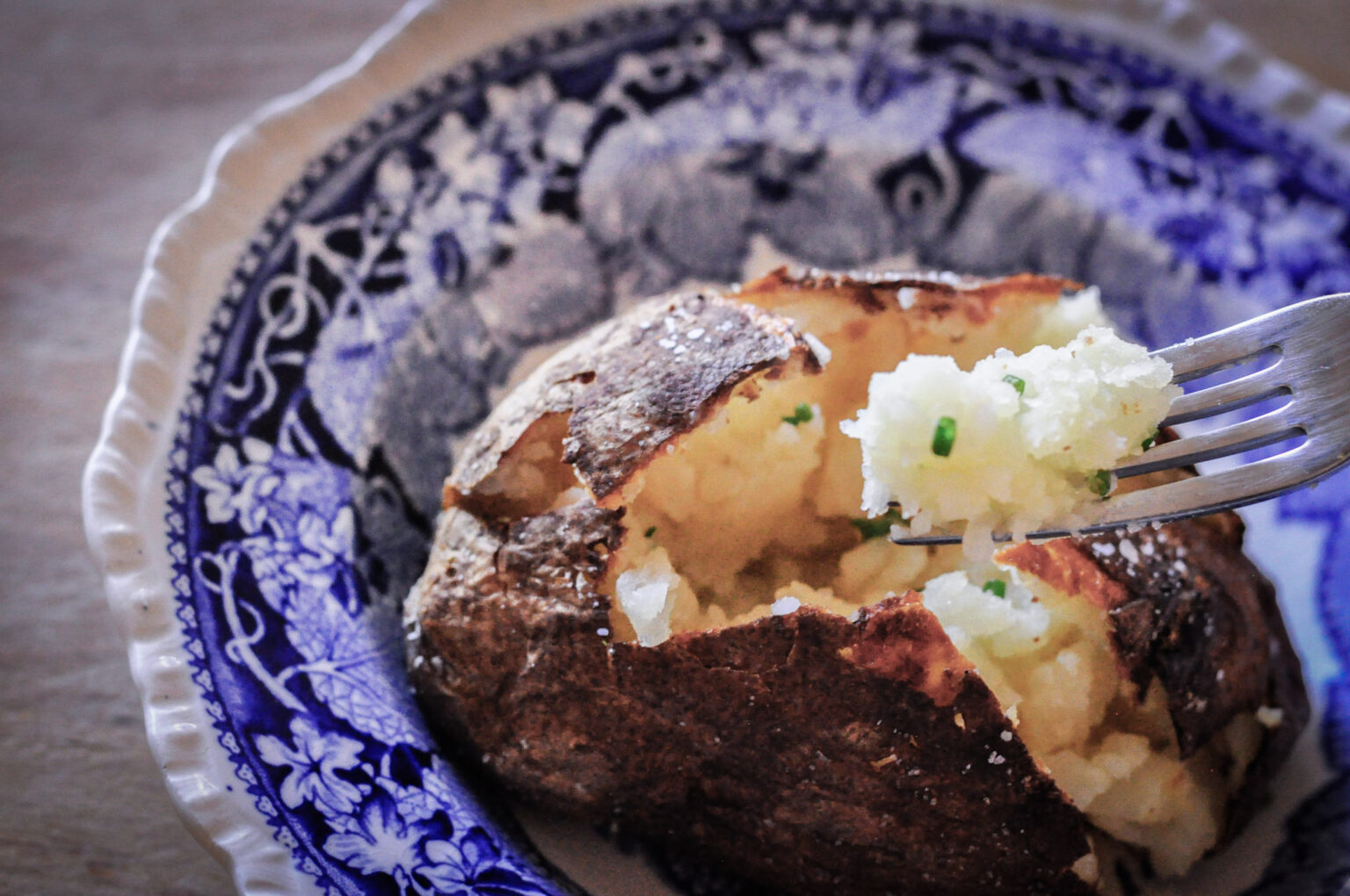 Perfect Every Time, Crispy Skinned Baked Potatoes - Our Nurtured Home
