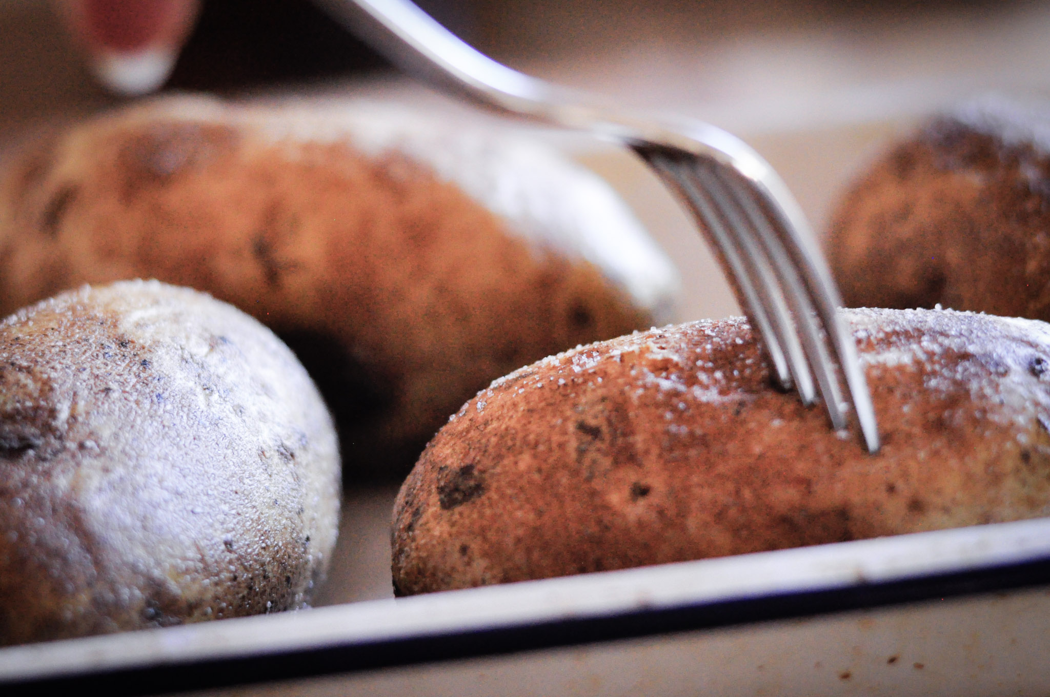 Perfect Every Time, Crispy Skinned Baked Potatoes - Our Nurtured Home